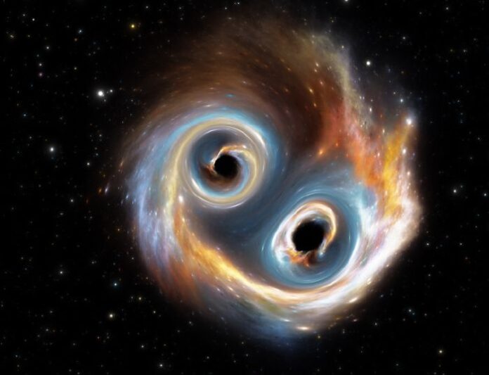 2 óriási fekete lyuk fog összeütközni 3 éven belül – a Földről is ...